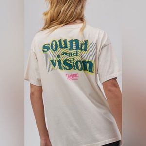 Daydreamer | Tops | Daydreamer Sound Waves Merch Tee | Poshmark